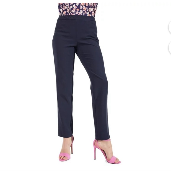 Roz & Ali | Pants & Jumpsuits | New Roz Ali Navy Pull On Secret Agent ...